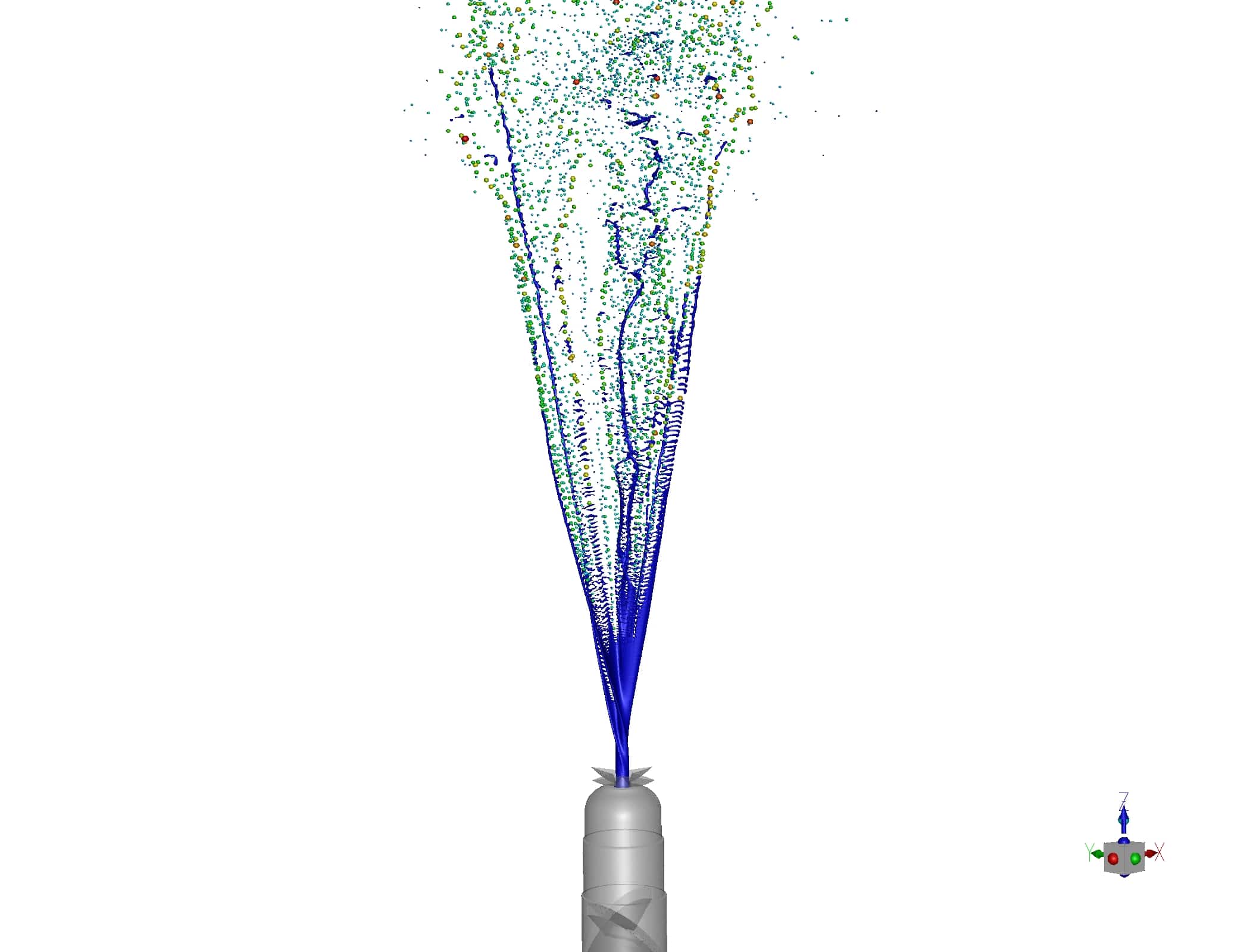 Simulation CFD de sprays : modélisation de pulvérisation - Optifluides